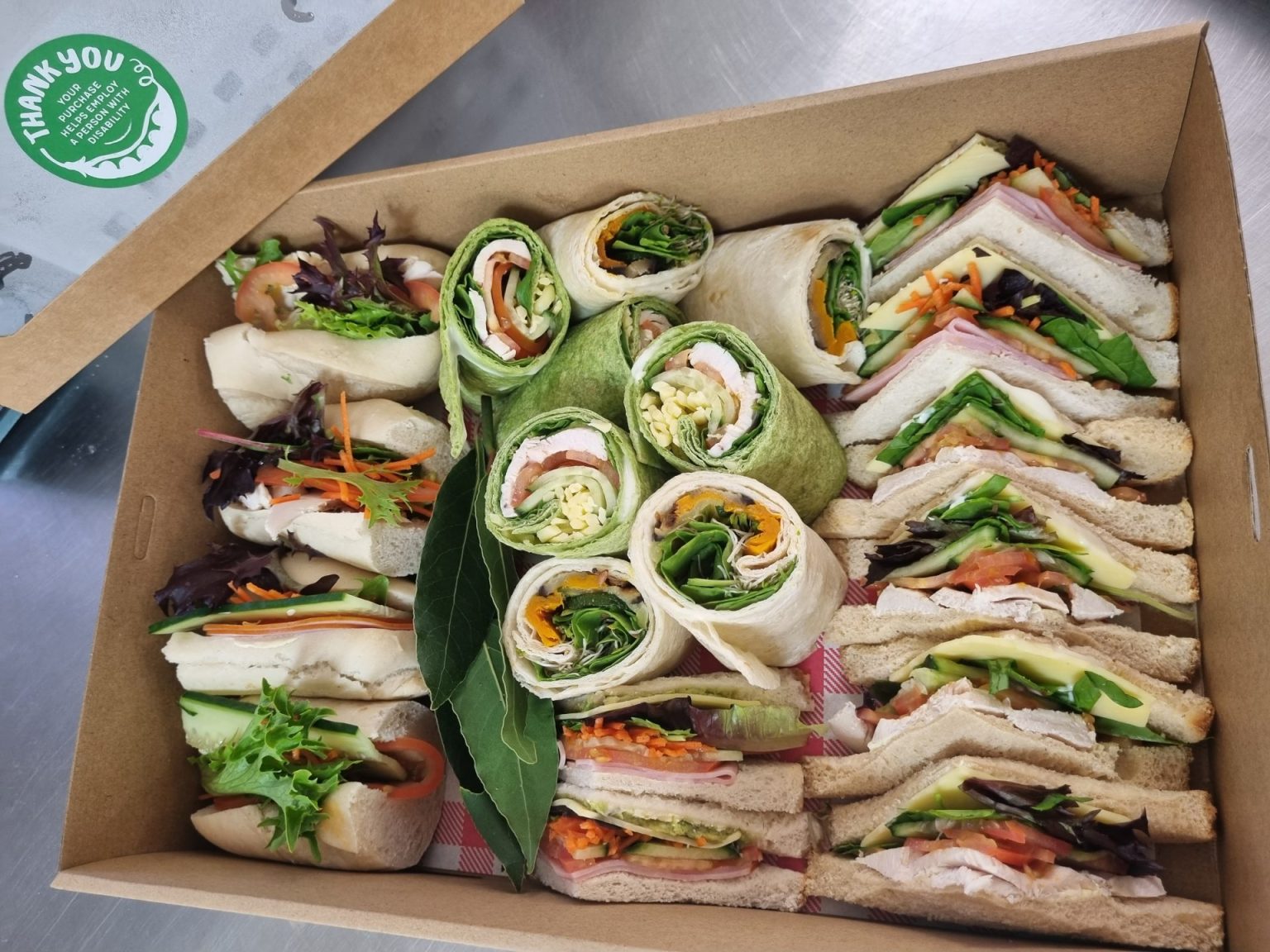 Sandwiches, Wraps and Rolls Platters – Peppergreen Farm Catering